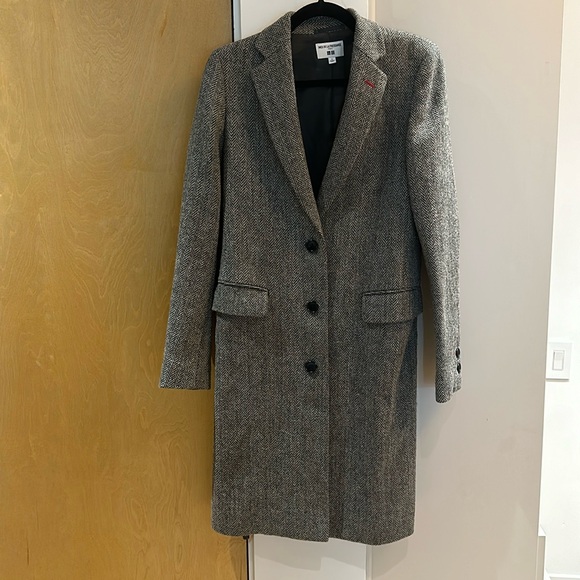 uniqlo x ines de la fressange | Jackets & Coats | Ines De La Fressange X Uniqlo Herringbone Coat ...